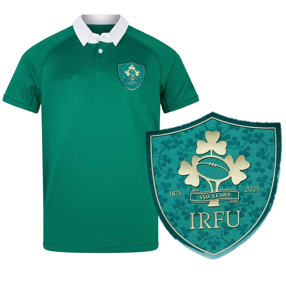 1875-2025-Ireland-150-YEARS-RUGBY-JERSEY-New-style-Ireland-home-away ...