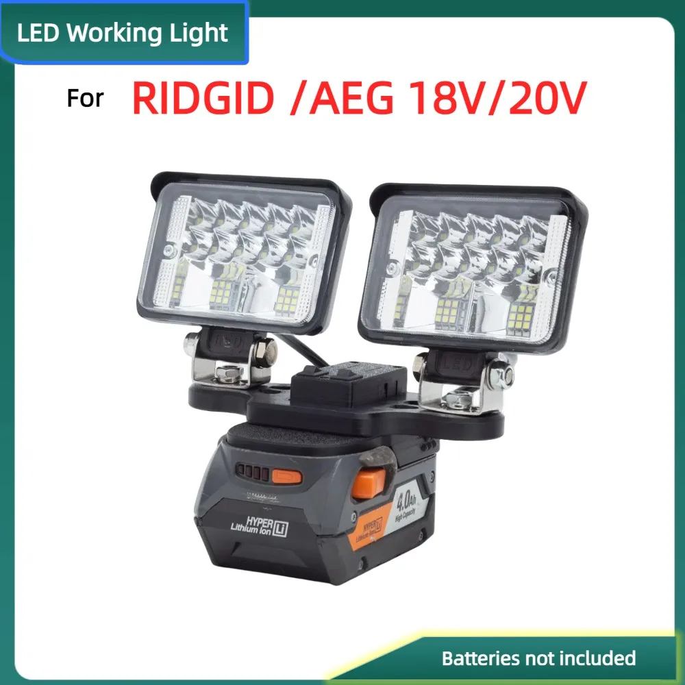 LED-Work-Light-for-RIDGID-AEG18V-20V-Lithium-ion-Battery-Powered ...