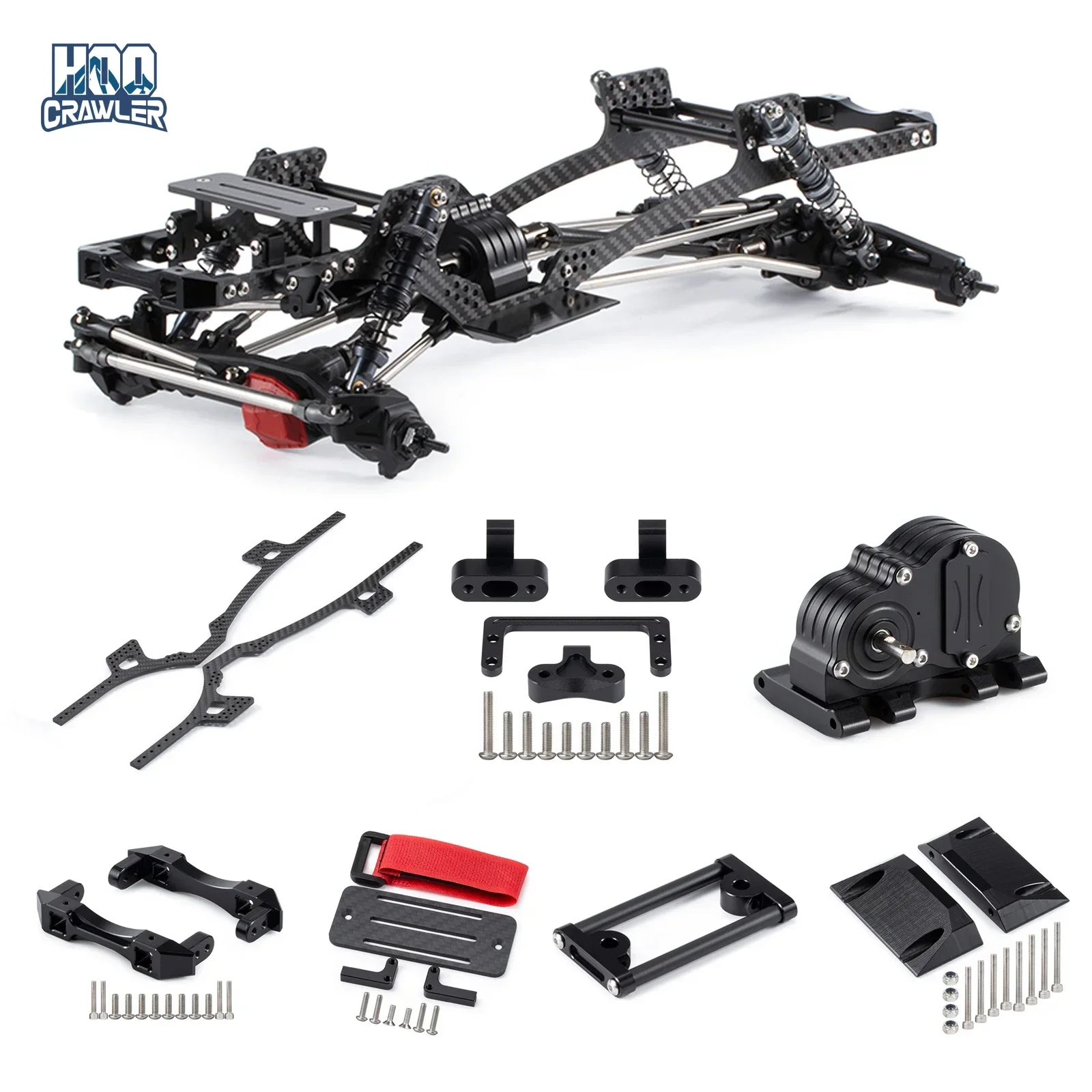 HooCrawler-Kit-de-chasis-LCG-de-fibra-de-carbono-para-1-10-RC-Crawler ...
