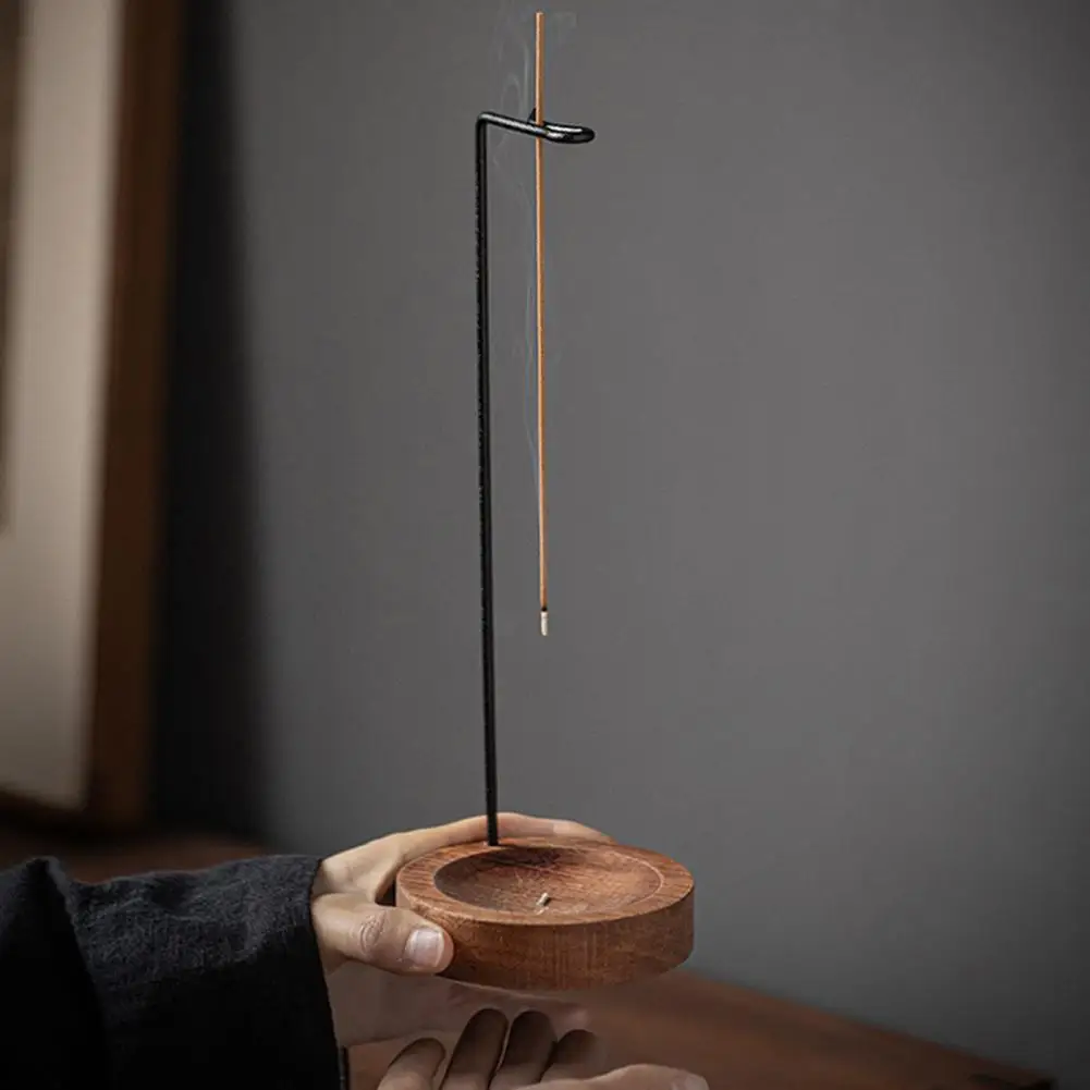 Beautiful-Incense-Ash-Holder-Heavy-Duty-Incense-Burner-Wood-Base-Upside ...