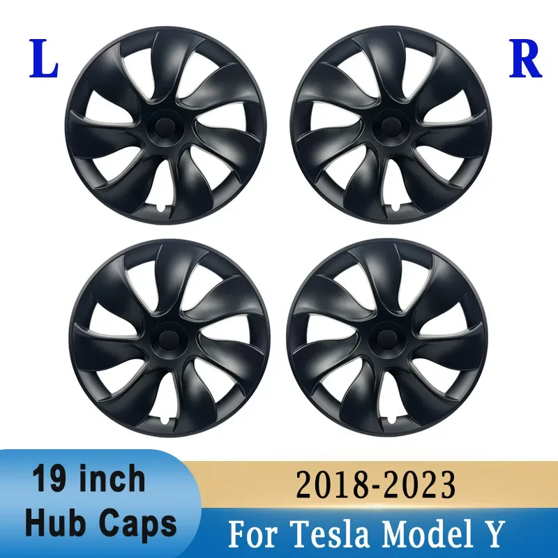 4Pcs-19-inch-Wheel-Hub-Caps-Symmetric-Type-For-Tesla-Model-Y-2018-2023 ...