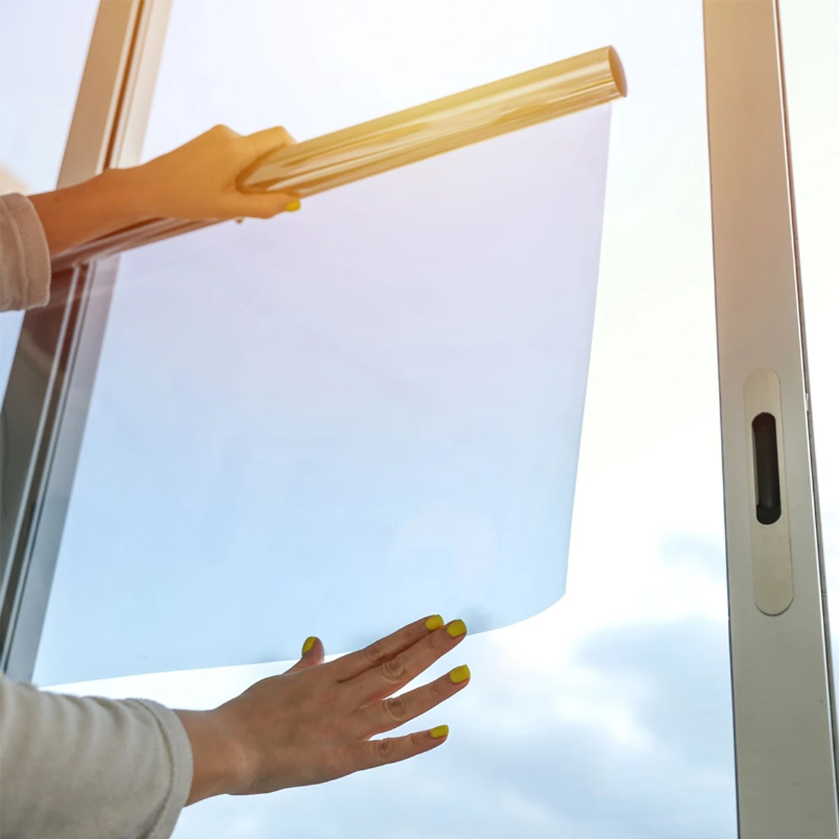 Two-way-Perspective-Glass-Film-Window-Insulation-Film-Transparent-High ...