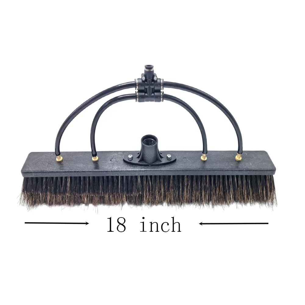 Solar Panel Cleaning Water Fed Brush All Boar Hair with Pencil Jet for ...