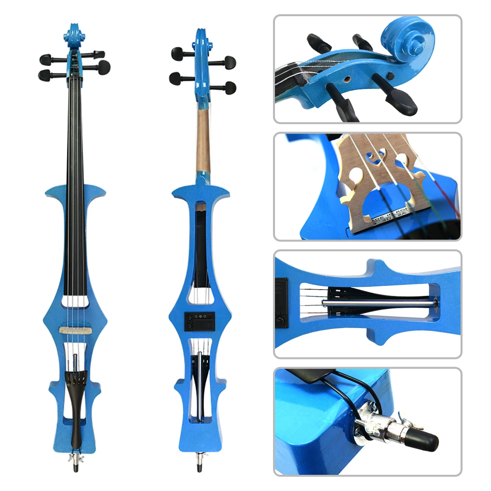 Blue Electric Cello