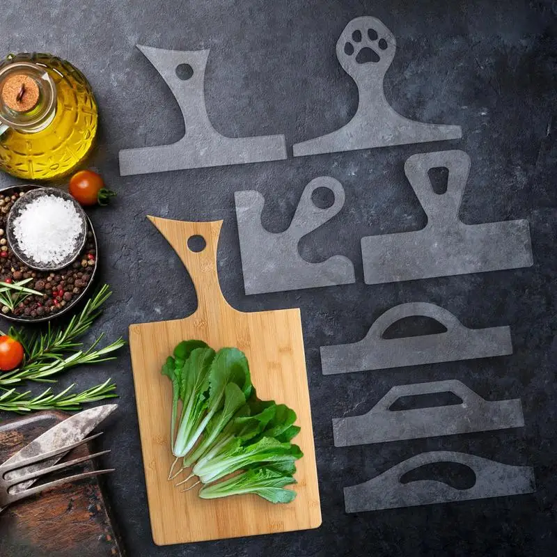 Acrylic-Cutting-Board-Template-Charcuterie-Board-Handle-Template-Clear ...