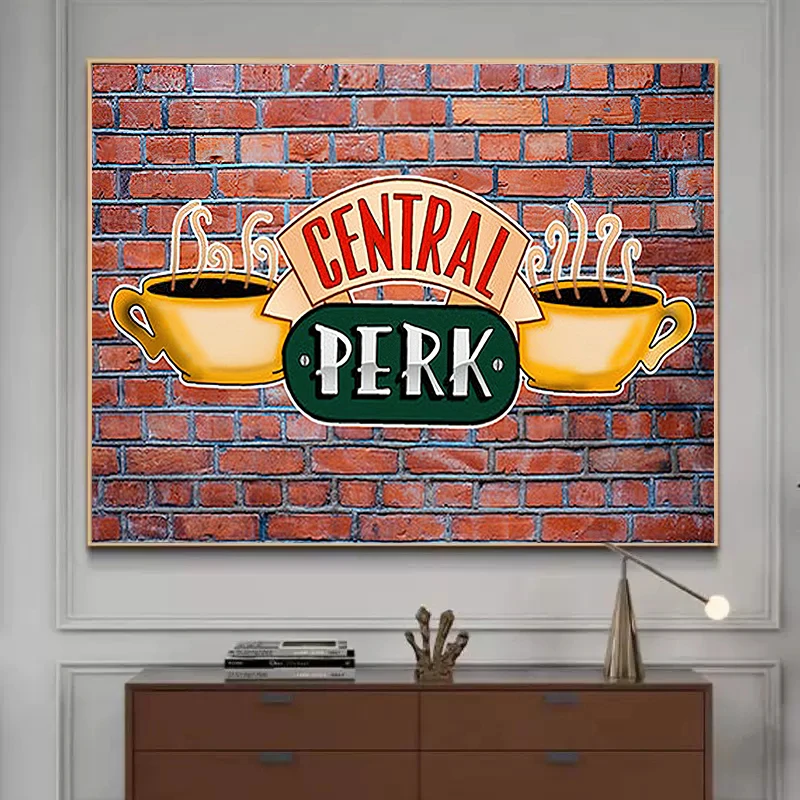 Friends-Classic-TV-Show-Central-Perk-Cafe-Canvas-Painting-Poster ...