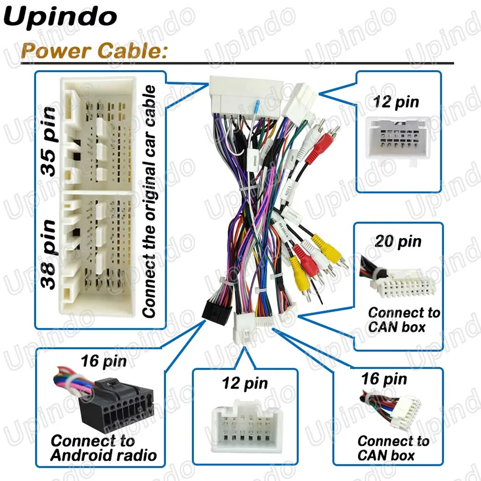 Radio Harness WildTundra 36Pin For Hyundai/Kia (2009-2019) With Antenna ...