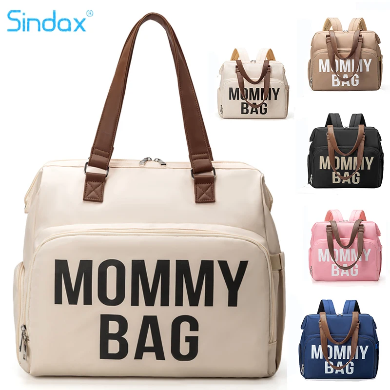 Mom-Bag-Large-Capacity-Diaper-Bag-For-Baby-Multifunctional-Handheld-One ...