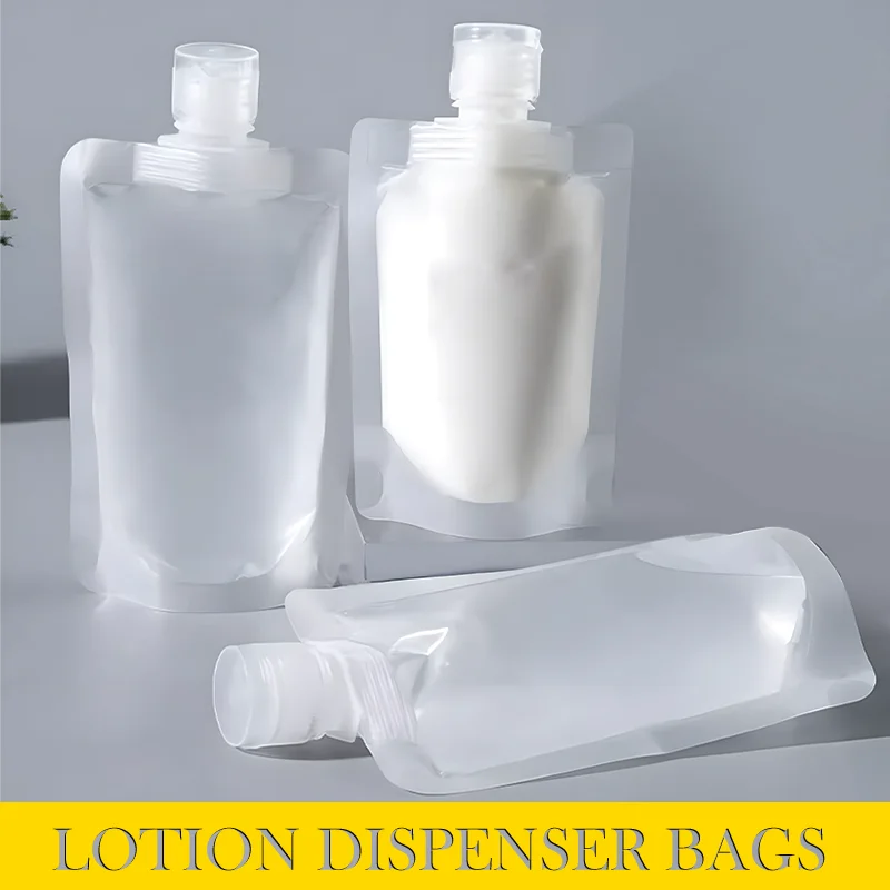 Liquid-Dispenser-Bags-Travelling-Portable-Pouches-Lotion-Pouches-Flip ...