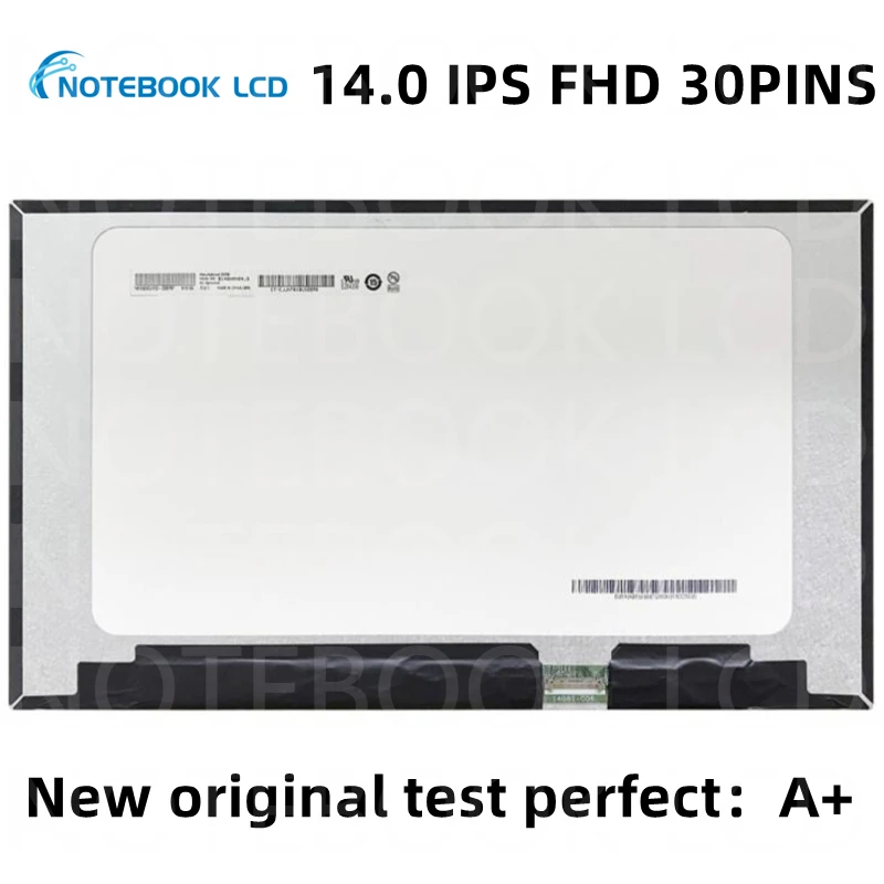 14.0" Laptop LCD Screen NV140FHM-N4T NV140FHM-N4N LP140WFA-SPC1 ...