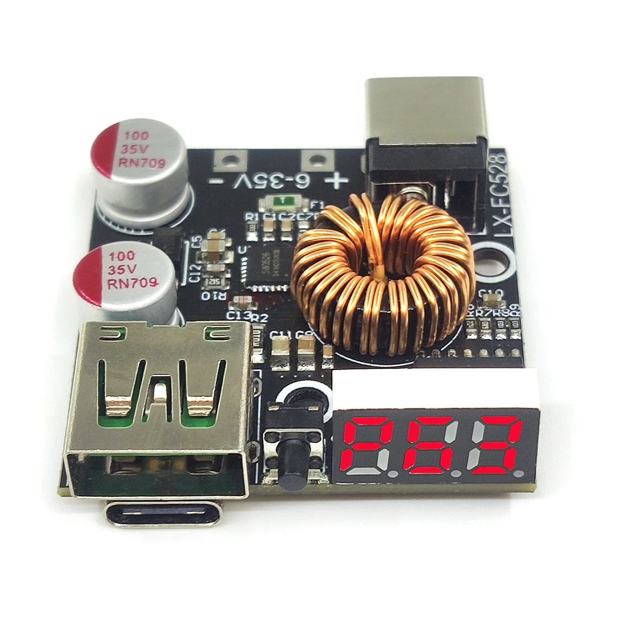 45W/65W Full Protocol Mobile Phone Fast Charging Module PD Fast Charging Board QC4.0 3.0 For ...