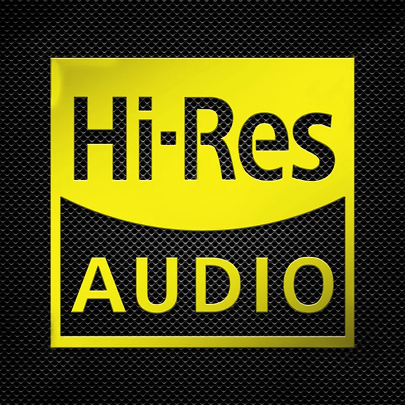 Hi-res-AUDIO-Gold-Standard-High-Quality-Sound-Certification-Metal ...