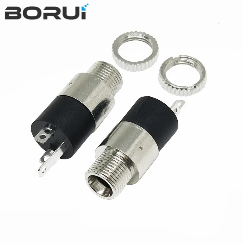 10Pcs PJ392 3.5MM Stereo Female Sockect Jack with Screw 3.5 Audio ...