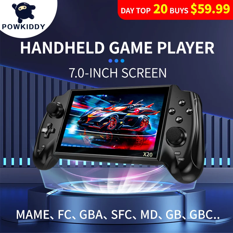 POWKIDDY-X20-Portable-Retro-Video-Game-Console-7-0-Inch-HD-Screen-3D ...