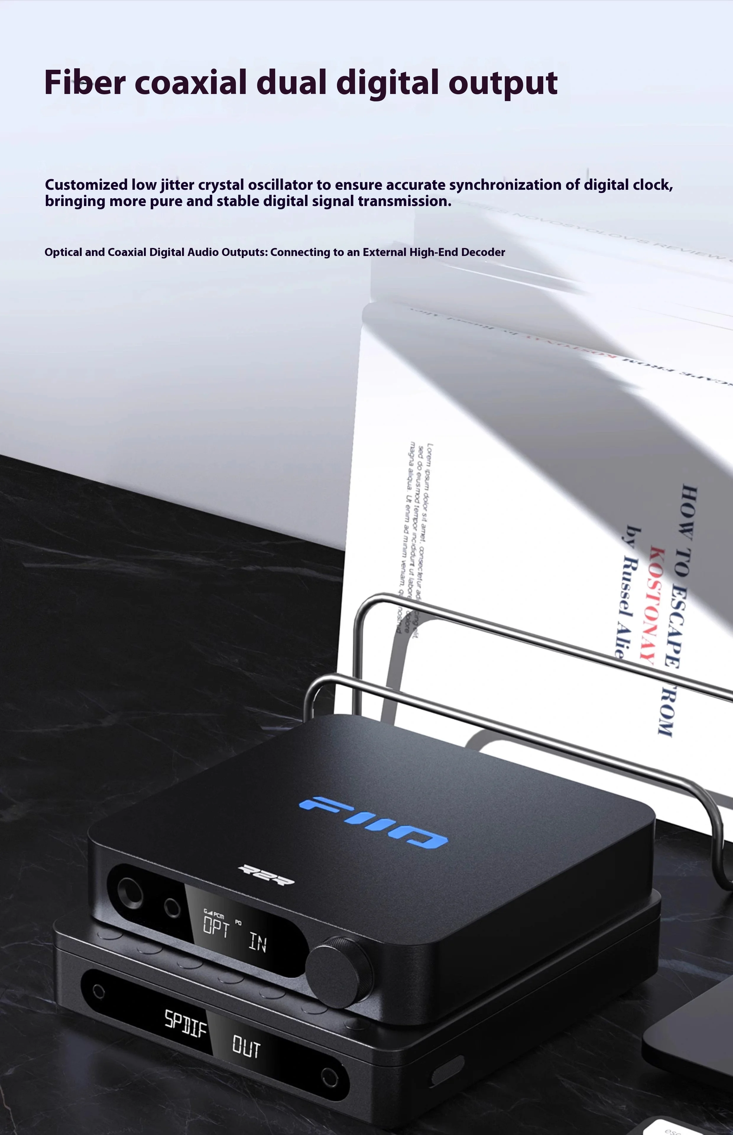 Fiio Dm13 Multifunctional Portable Stereo Cd Player With Long-Lasting Battery, Supports Usb ...