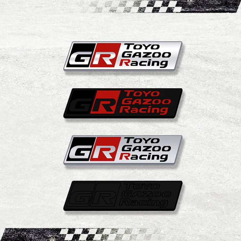 3D-Car-Sticker-GR-Gazoo-Racing-Head-Front-Grille-Badge-Metal-Decal ...