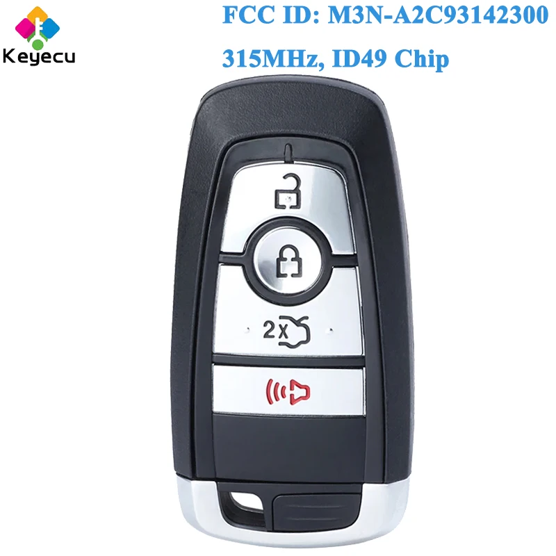 KEYECU-Car-Smart-Remote-Key-for-Ford-Fusion-2017-2018-2019-2020-2021 ...