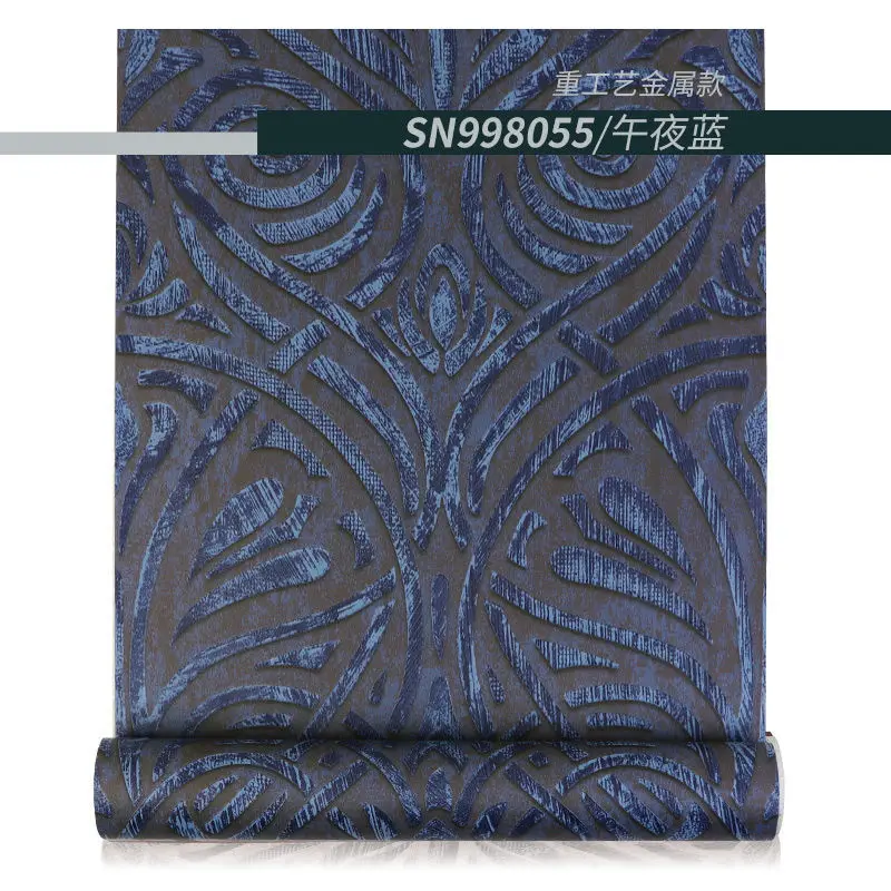 European Luxury Floral Wallpaper 3D for Bedroom Living Room Background ...