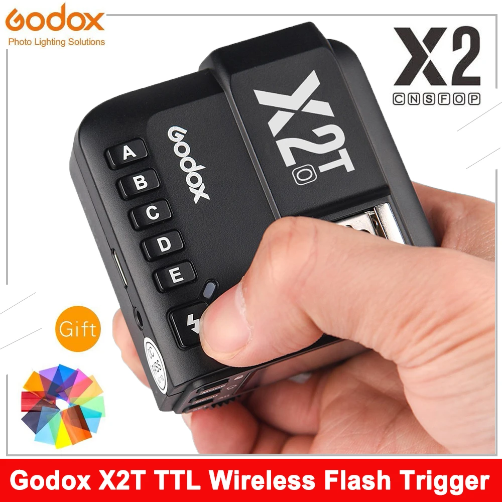 Godox X2T Wireless Flash Trigger X2T C/N/S/F/O/P 2.4G TTL HSS ...