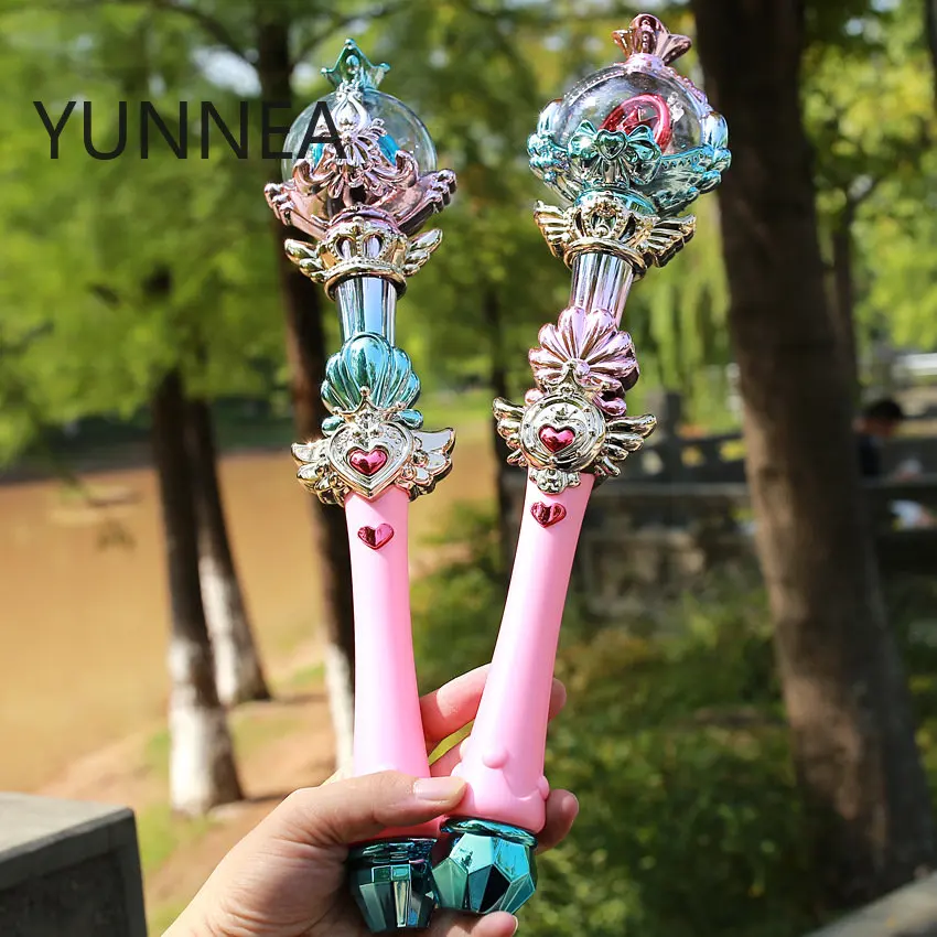 Lighted-Musical-Magic-Wand-Handheld-Light-up-Fairy-Wand-Electric-Light ...