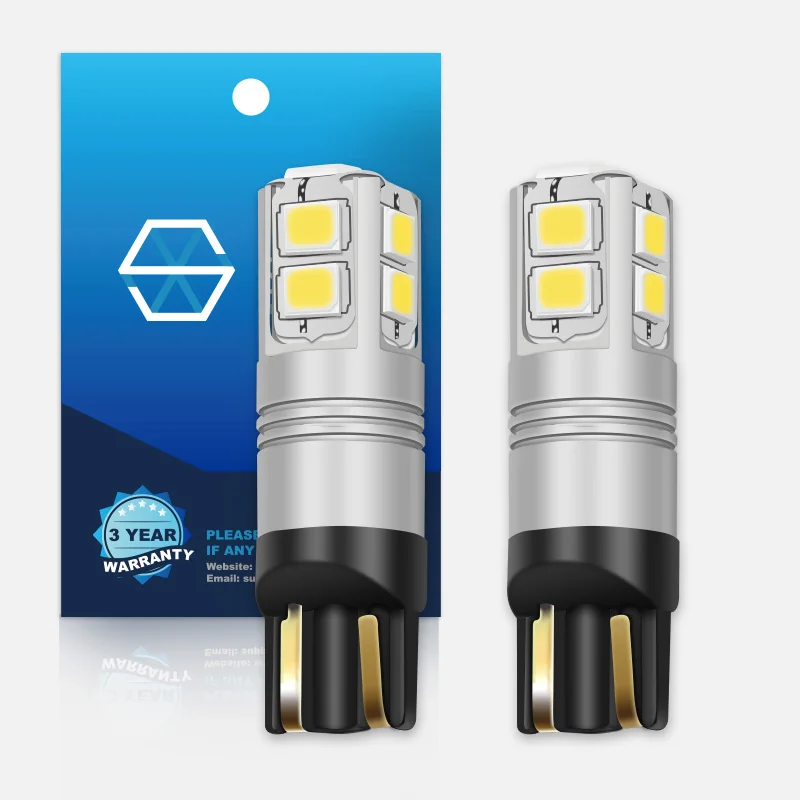 Stella LED T10 w5w led canbus bulb 12v 24v white auto car lights signal ...