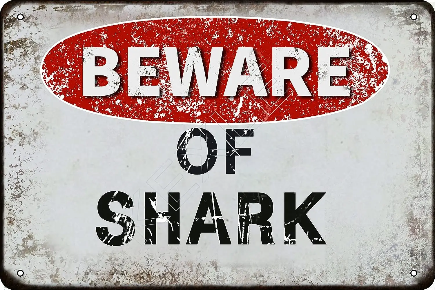 Beware Of Shark Signs