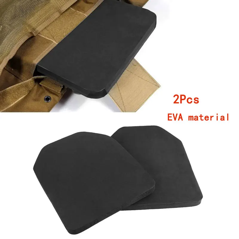 2PCS-Airsoft-Tactical-Vest-EVA-Plates-For-Body-Armor-Carrier-Vests ...