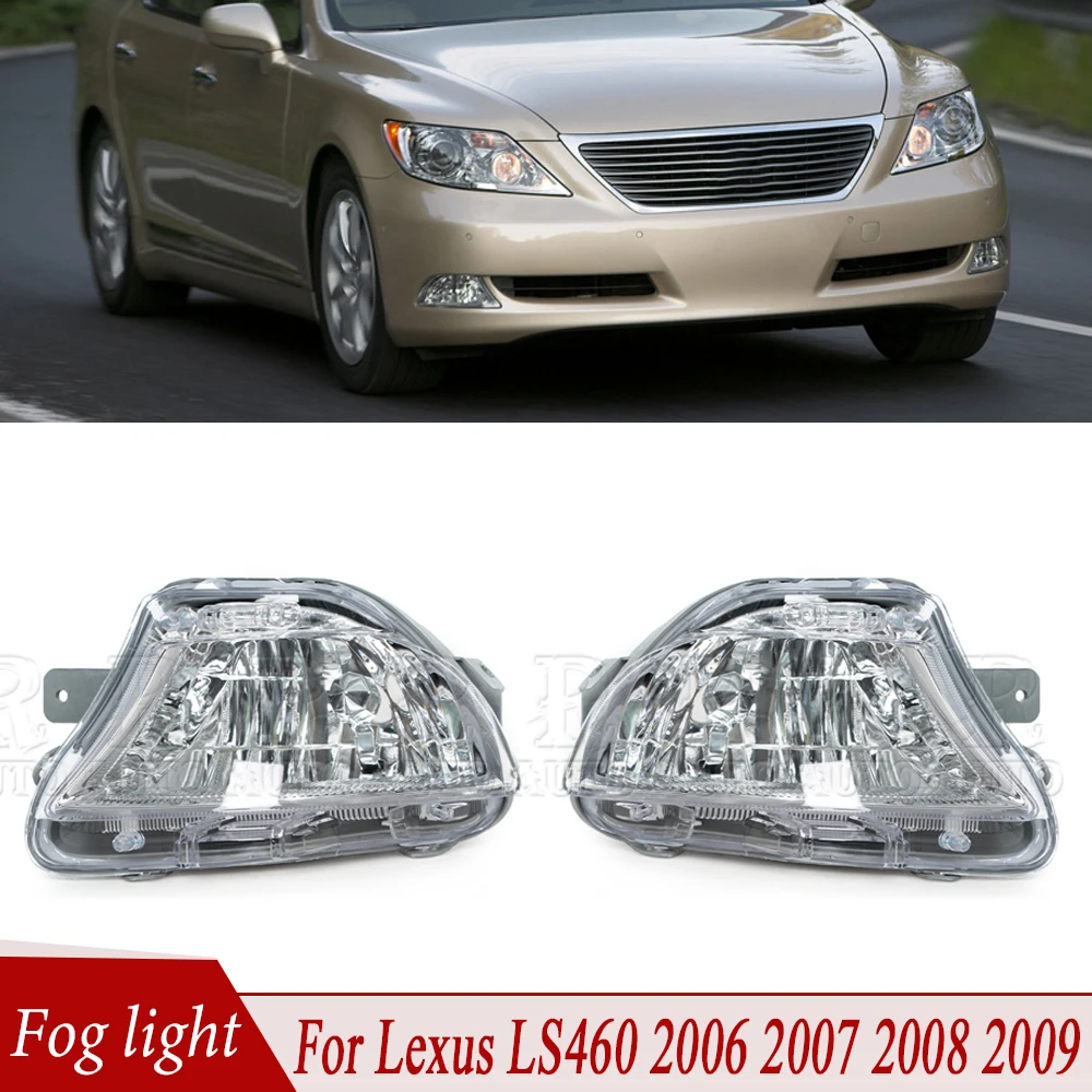 For Lexus LS460 2006 2007 2008 2009 Fog Light Front Bumper Car Light ...