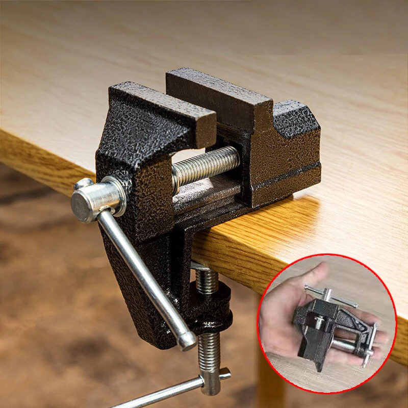 Household Mini Table Vise Table Vise Micro Clamp With Anvil Table Can ...
