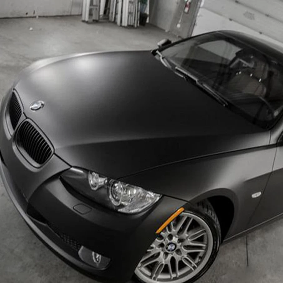 1-52-30m-Roll-Premium-quality-Matt-black-car-sticker-matte-black-vinyl ...