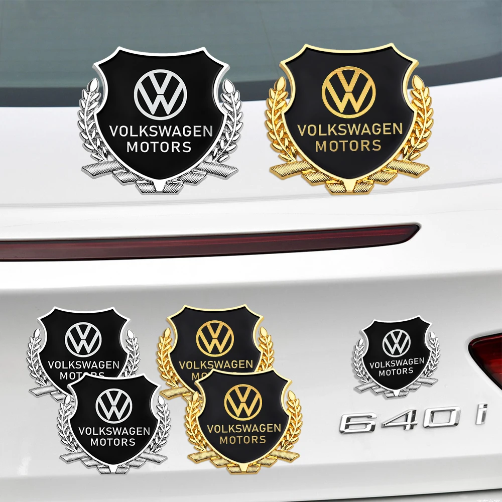 1Pc-Car-3D-Metal-Emblem-Design-Body-Window-Decor-Sticker-For-VW ...