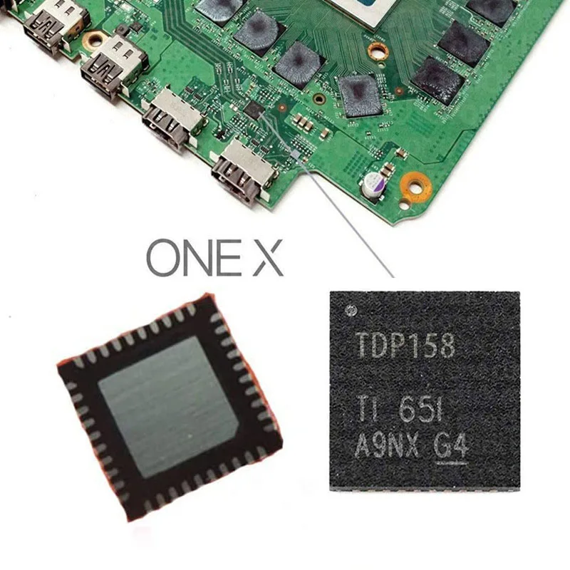 For Xbox One X HDMI-compatible IC Control Chip Retimer TDP158 Repair ...
