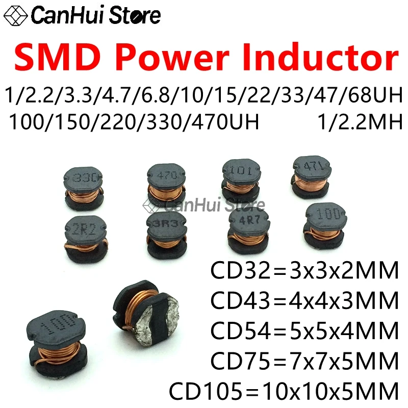 Smd Inductor Sizes