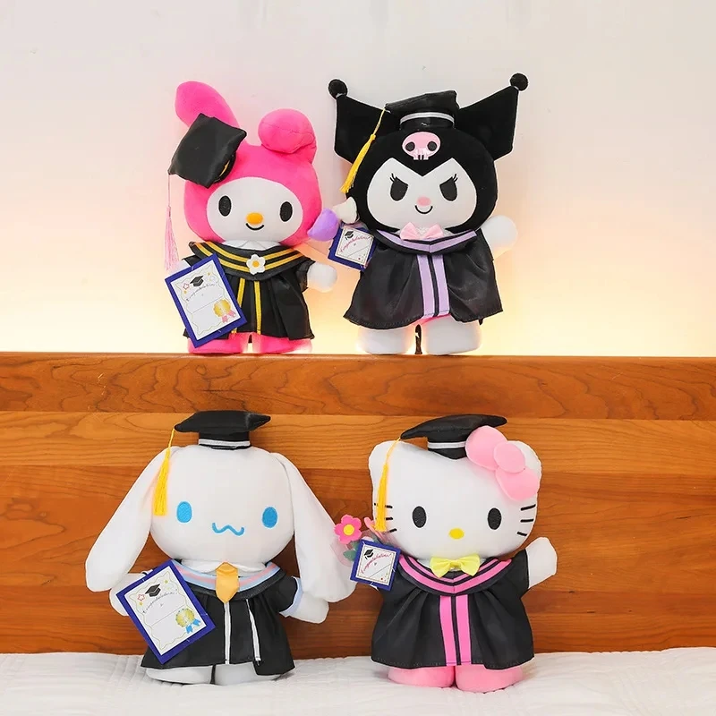 35cm-Kawaii-Sanrio-My-Melody-Kuromi-Cinnamoroll-Hello-Kitty-Cinnamoroll ...