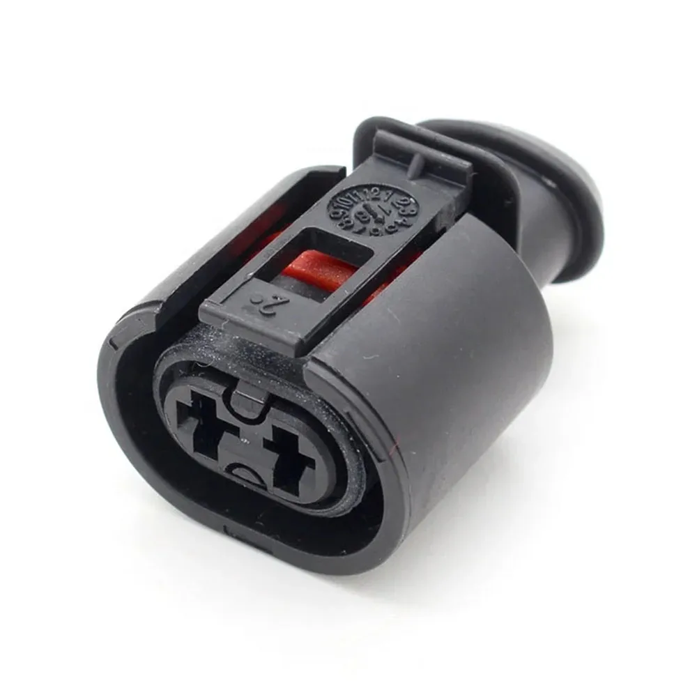 6N0927997-2-Pin-Black-Waterproof-Female-Car-Connector-With-Terminals ...