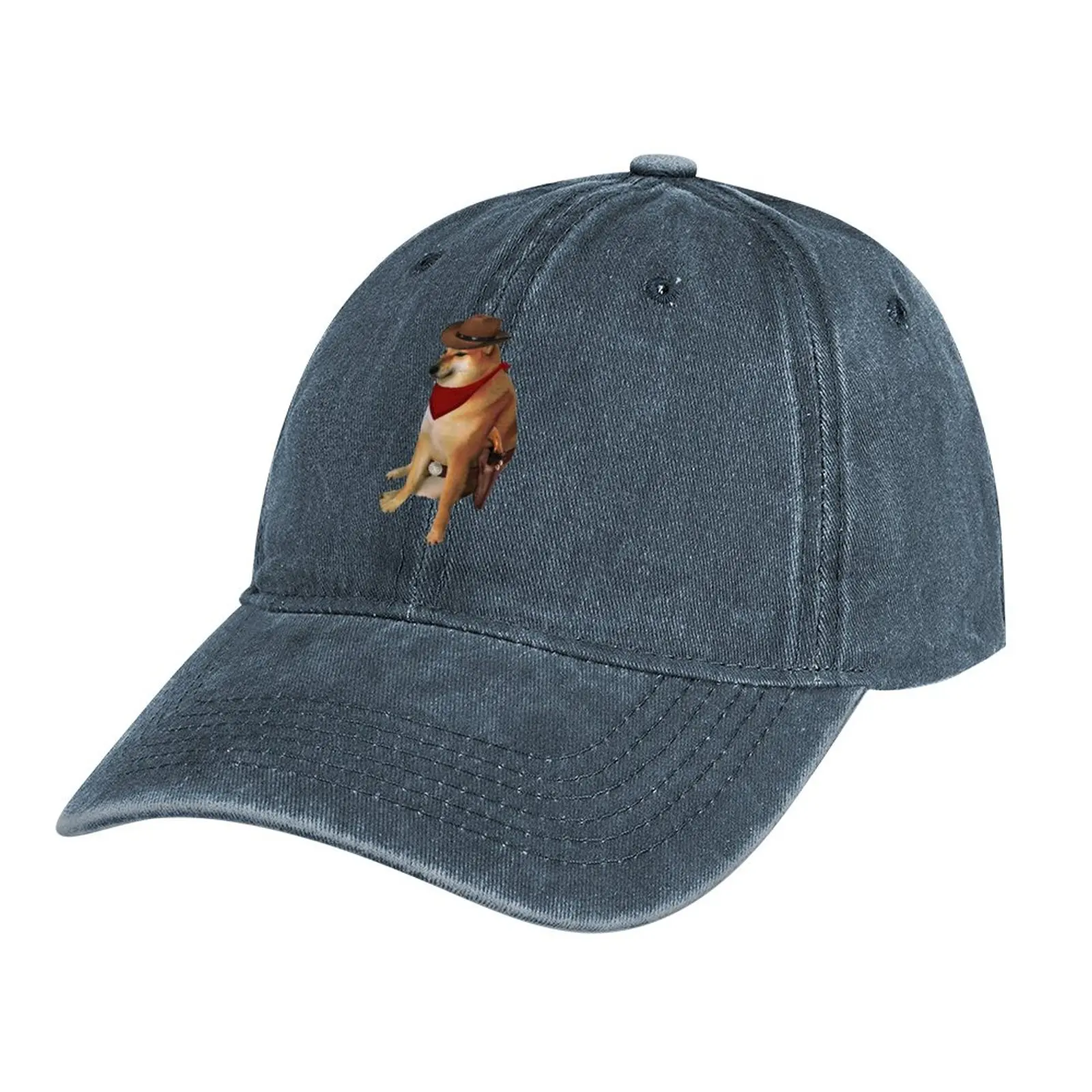 Cheems-Doge-Sombrero-de-vaquero-para-hombre-y-mujer-gorra-de-b-isbol ...