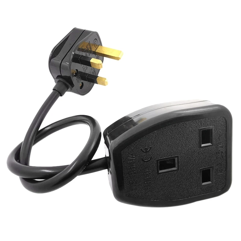UK-3-Prong-Extension-Power-Cord-IEC-UK-Male-Plug-to-Female-Outlet ...