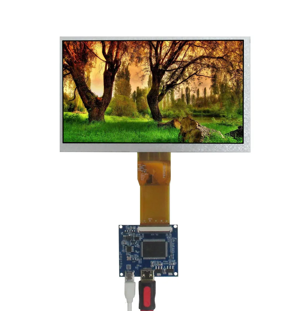 7Inch HD LCD Display Screen Monitor Driver Board Control Mini HDMI ...