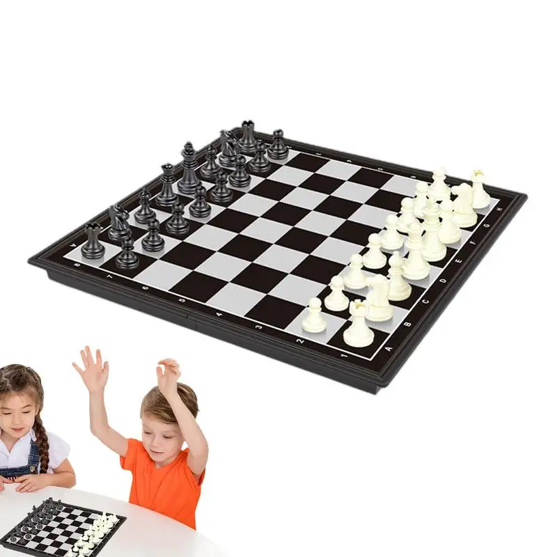Chess-Board-Magnetic-Foldable-Magnet-Game-Chess-Board-Portable-Chess ...