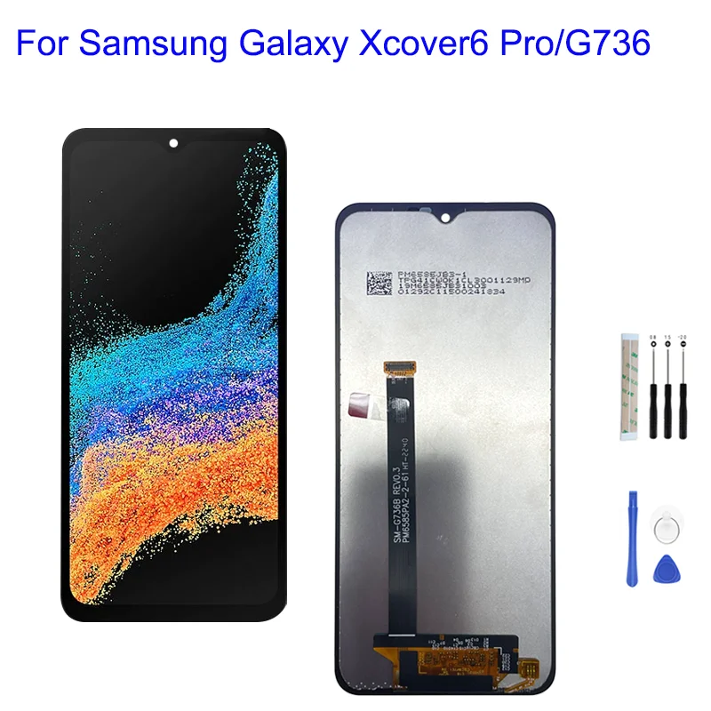 6.6" LCD Display Touch Screen Digitizer Full Assembly Replacement Parts For Samsung Galaxy ...