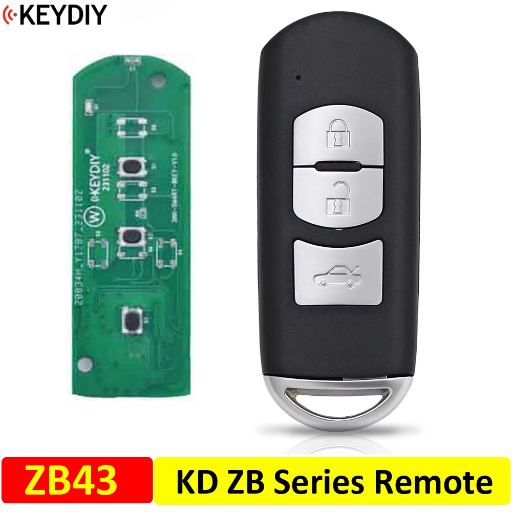 KEYDIY-Newest-Original-ZB-Series-3-Button-KD-Smart-Key-ZB43-Remote ...
