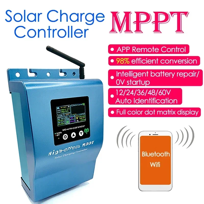 MPPT-Solar-Controller-12-24-36-48-60V-Auto-20-40A-Full-Color-Dot-Matrix ...