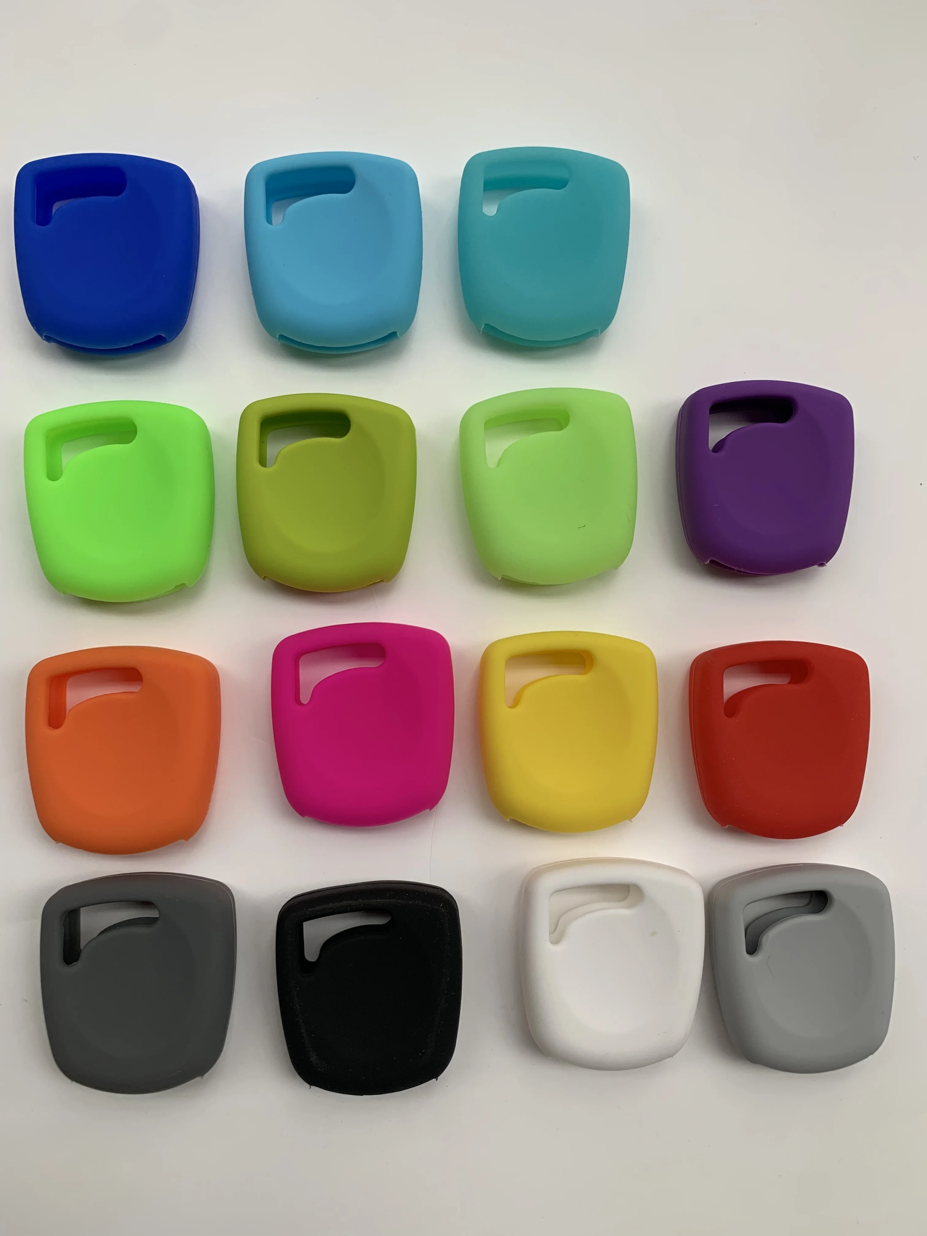 Pusakieyy New Silicone Key Case For Ford Mondeo Ka Escort Fiesta Focus ...