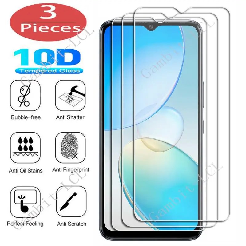 3Pcs Tempered Glass For Infinix Hot 12 Play Pro 12i 20 5G 20i 20S Free ...