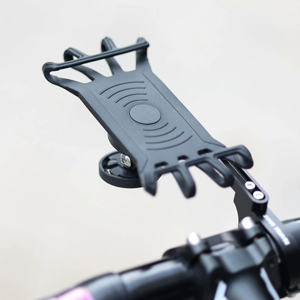Bike-Mobile-Phone-Holder-with-Silicone-Strap-Tear-Resistant-Bicycle ...
