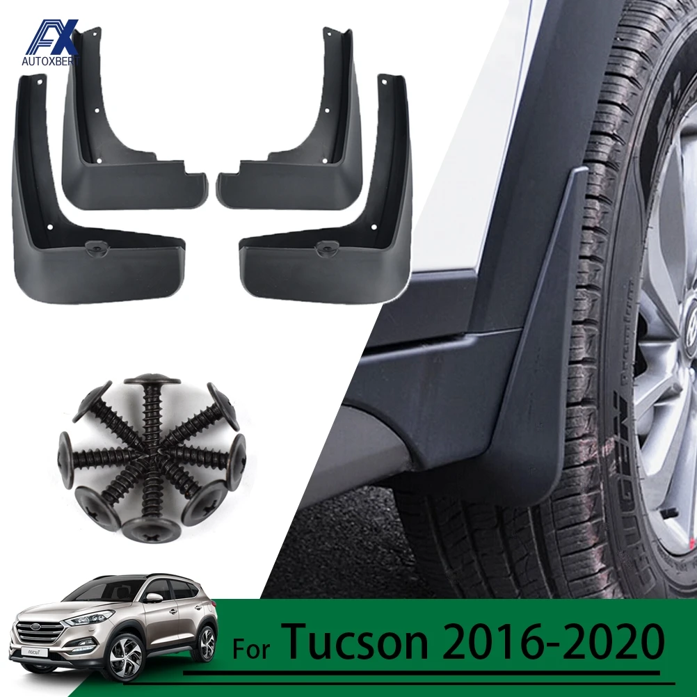 AX For Hyundai Tucson TL 2015 - 2020 Car Mudflaps Mud Flaps Splash ...