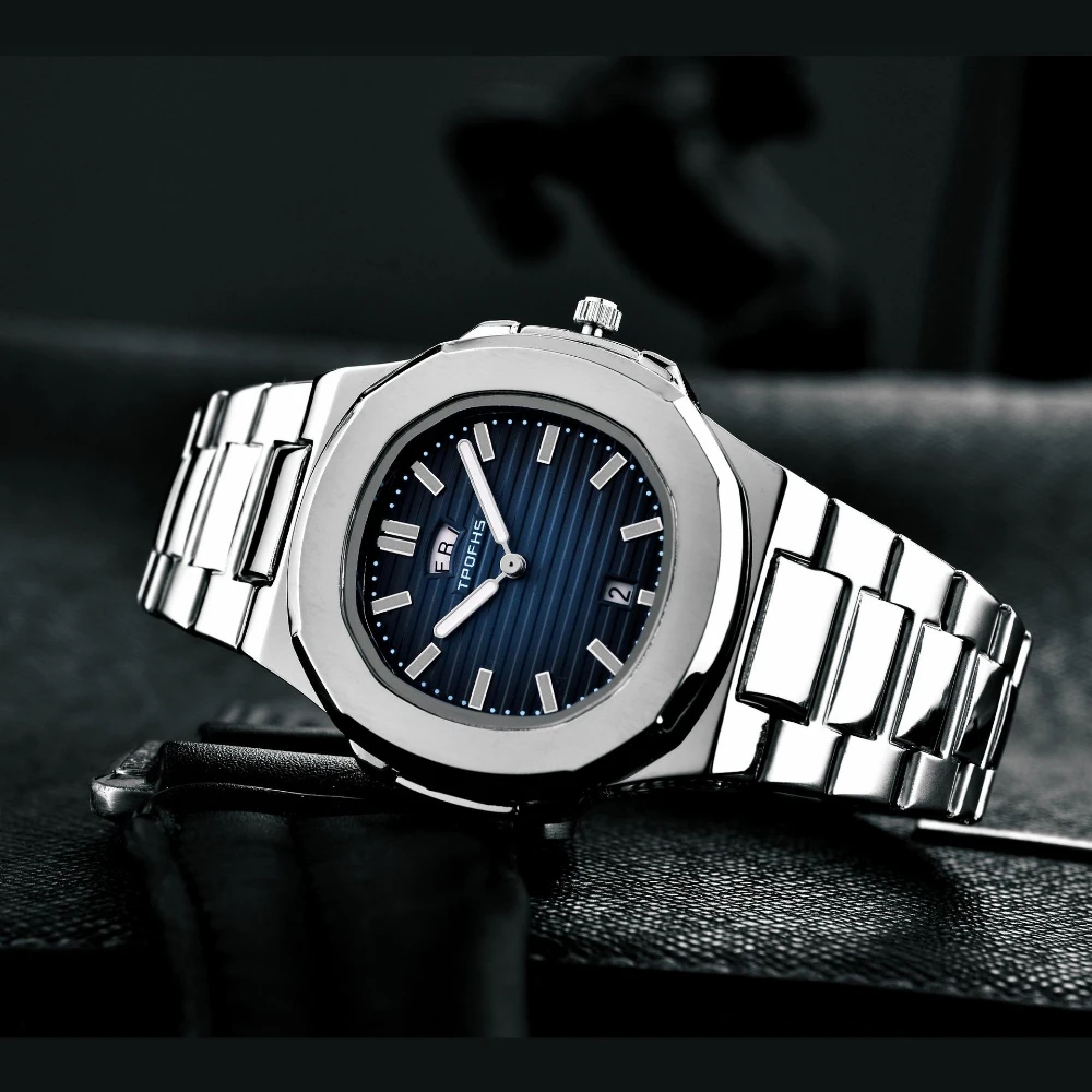 Nautilus Watches Men | Steel Nautilus Watch | Nautilus Wristwatch ...