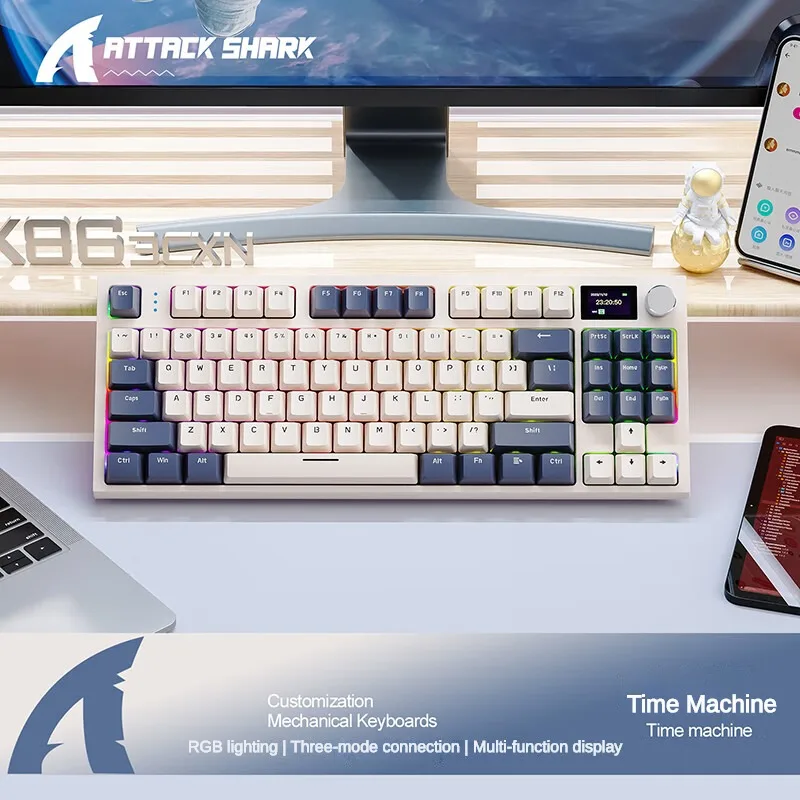 Attack-Shark-K86-Wireless-Mechanical-Keyboards-Three-mode-Gaming-Cloud ...