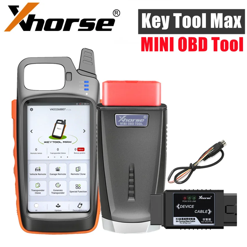 Xhorse Vvdi Key Tool Max With Mini Obd Tool Key Programmer Plus For ...