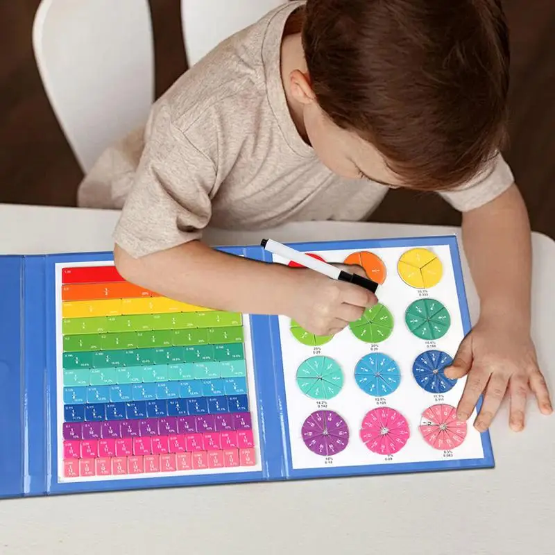 Magnetic-Fraction-Educational-Puzzle-Multipurpose-Class-Fraction ...